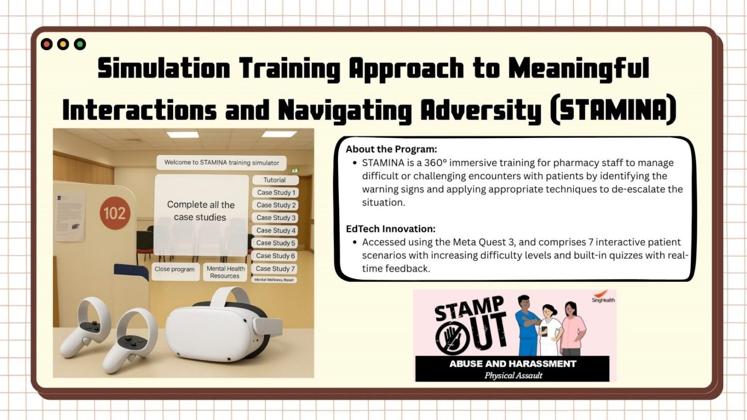 Protected: STAMINA Program – A Simulation Training Approach to ...